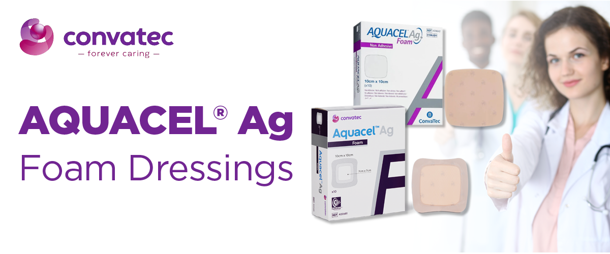 AQUACEL® Ag Foam Dressings: The all-in-one dressing Q4 24/25